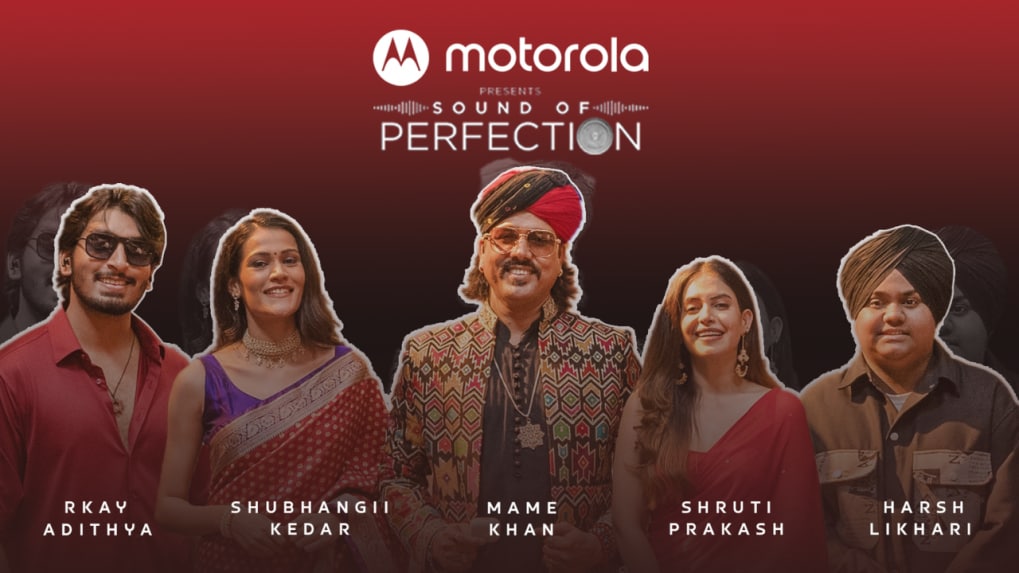 Motorola launches ‘Sound of Perfection’ IP starring five Indian ...