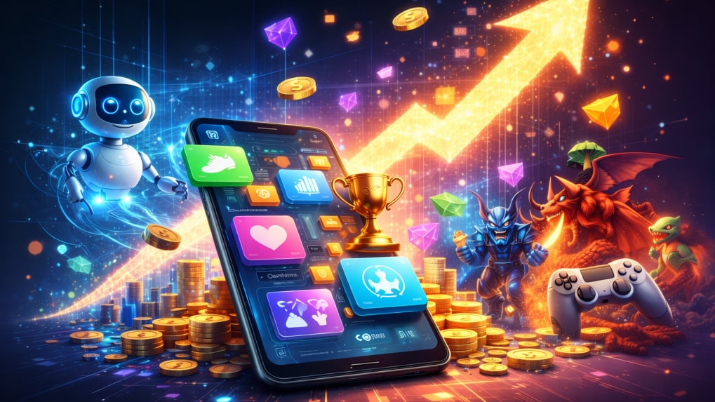 AI adoption pushes non-gaming app revenue past gaming, gamification ...