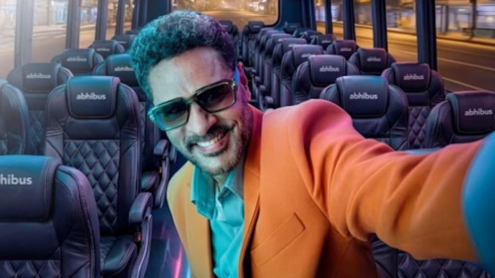 AbhiBus turns heads with Prabhu Deva and a “transparent bus” for total ...