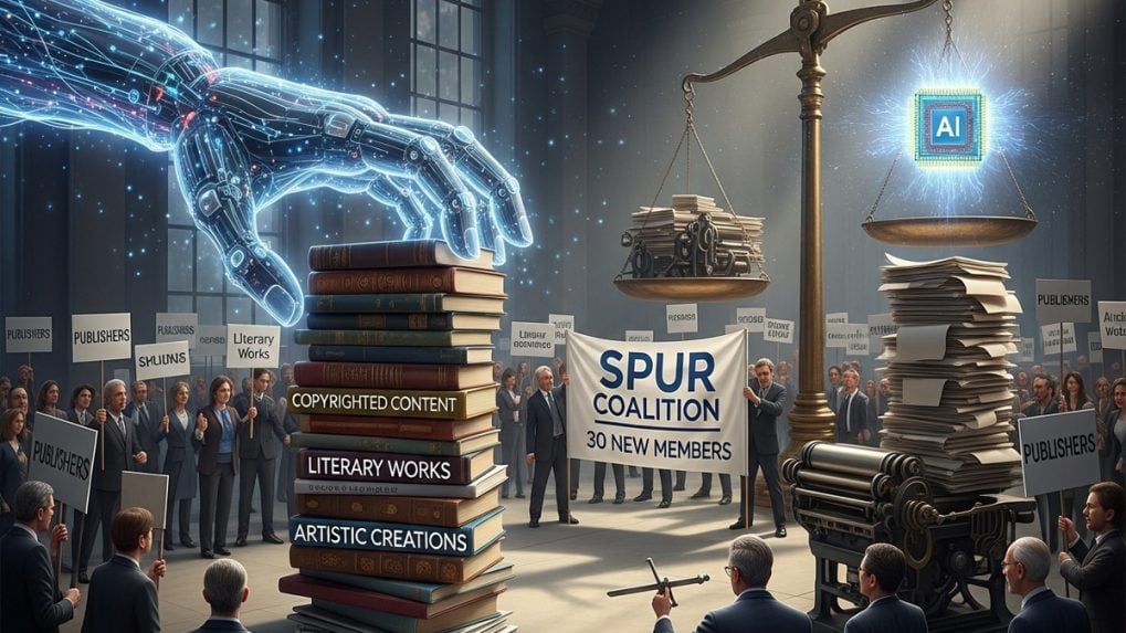 Publishers step up AI copyright fight as SPUR coalition adds 30 new ...